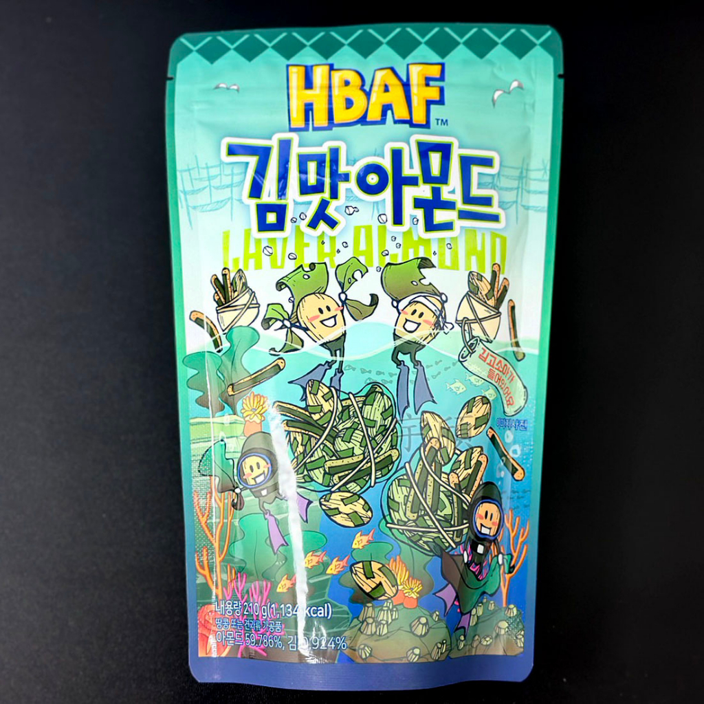 台灣現貨 大包 HBAF 190g 210g 韓國杏仁 大包 中包 40g大隨身包 多種口味! 杏仁果 花生 | 蝦皮購物