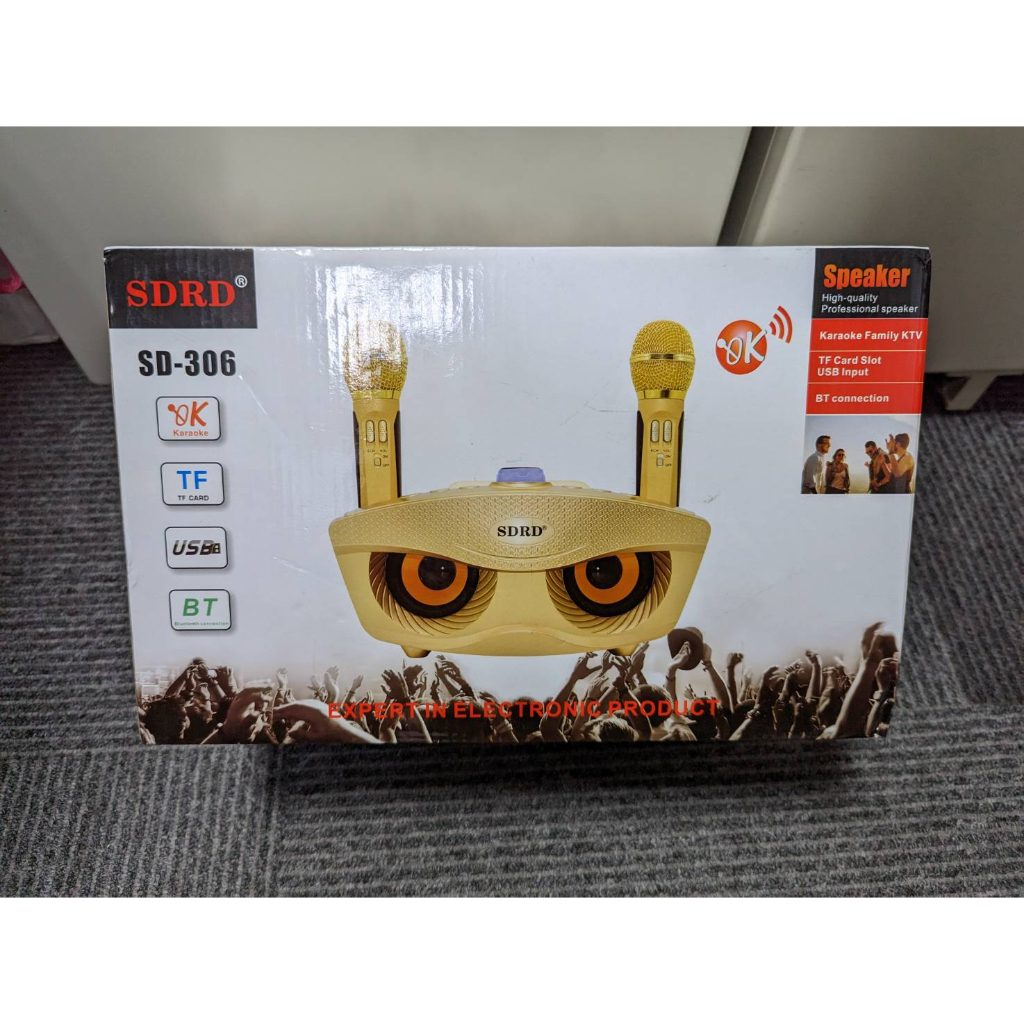 [卡拉OK] SD 306 貓頭鷹 卡拉OK 雙人 對唱 藍芽 | 蝦皮購物