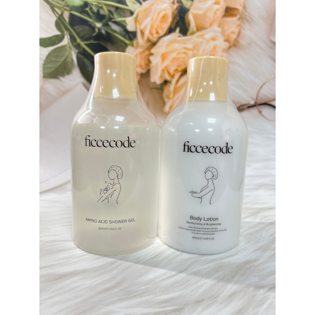 #特價現貨! FicceCode 菲詩蔻 沐浴露/身體乳 300ml | 蝦皮購物