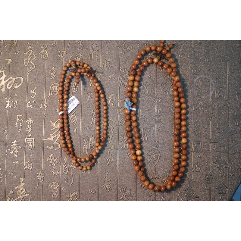 [喜悟社]黃金檀108顆6mm8mm佛珠、念珠 | 蝦皮購物