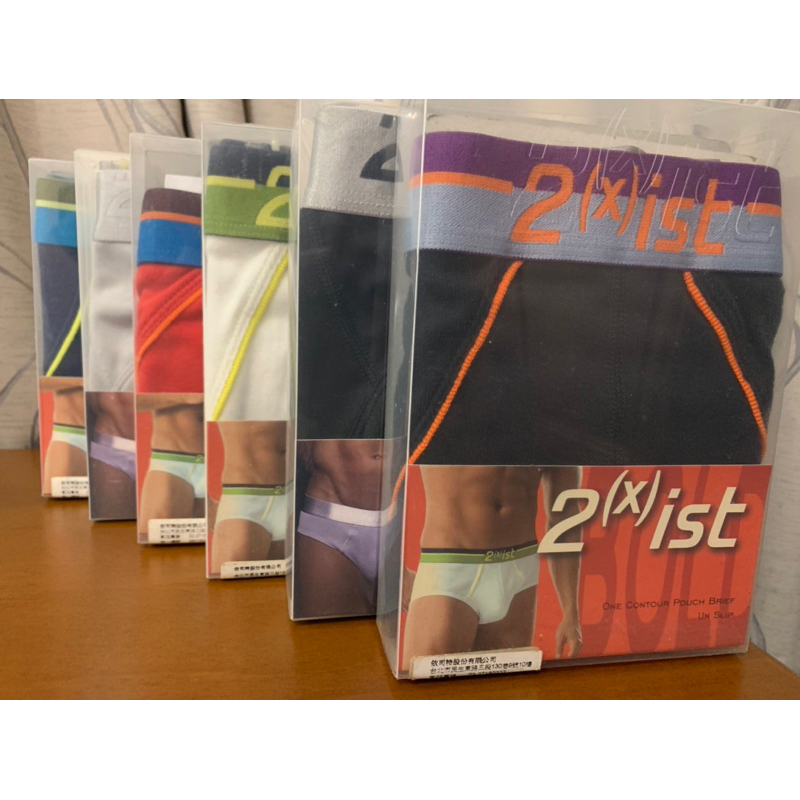 全新盒裝原廠2xist 2(x)ist三角內褲size:L，六件一組，購買於新光三越 | 蝦皮購物