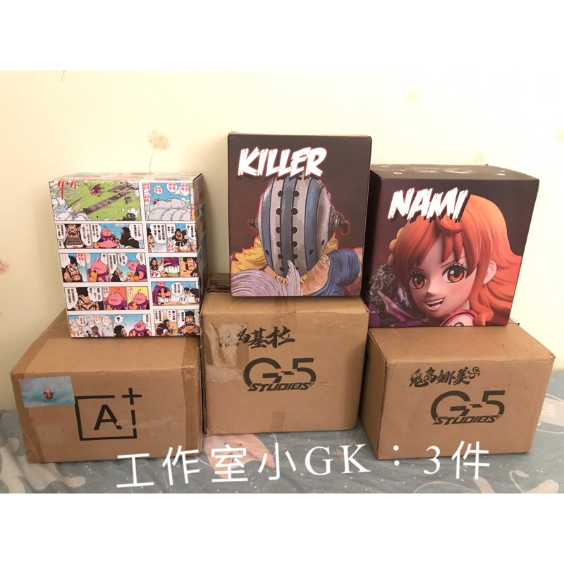 工作室 G5 鬼島娜美 鬼島基拉 小GK 公仔 WCF A+ 刷牙普烏 娜美 基拉 胖普烏 景品 模型 含運輸箱 | 蝦皮購物