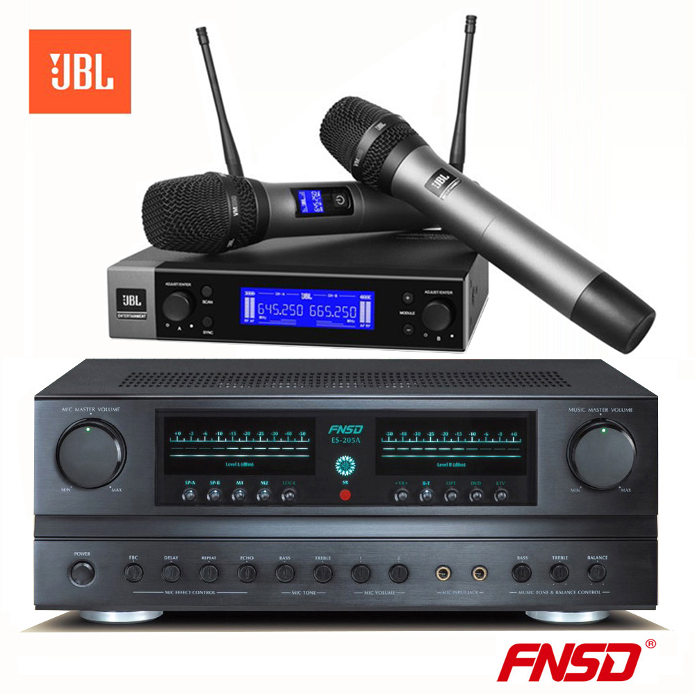 JBL VM-200 無線麥克風 + 華成ES-205A 數位混音擴大機 歡唱優惠套組 | 蝦皮購物