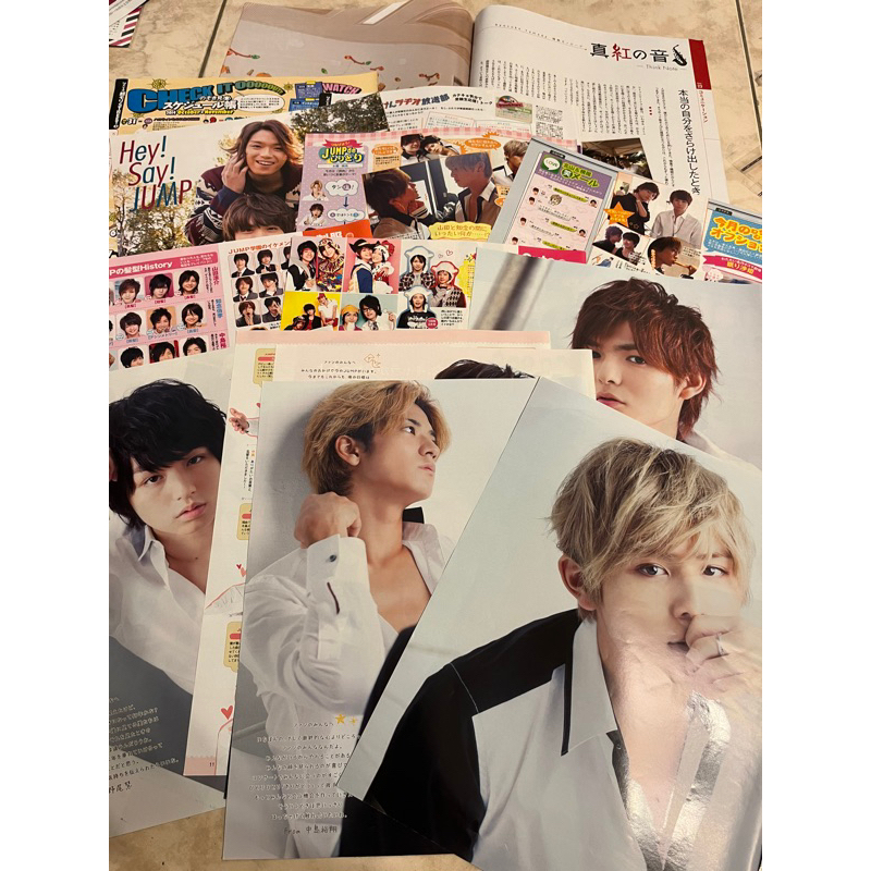 傑尼斯雜誌切頁包 POPOLO MYOJO Hey!Say!JUMP Sexy Zone King&Prince | 蝦皮購物