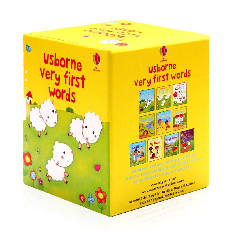 Usborne Very First Words系列 兒童英文單字入門書 硬頁書 英文童書 | 蝦皮購物
