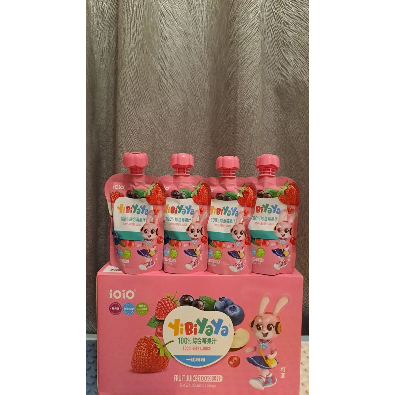 快速出貨[現貨] iOiO YiBiYaYa 100%果汁系列6/15入 可混搭 | 蝦皮購物