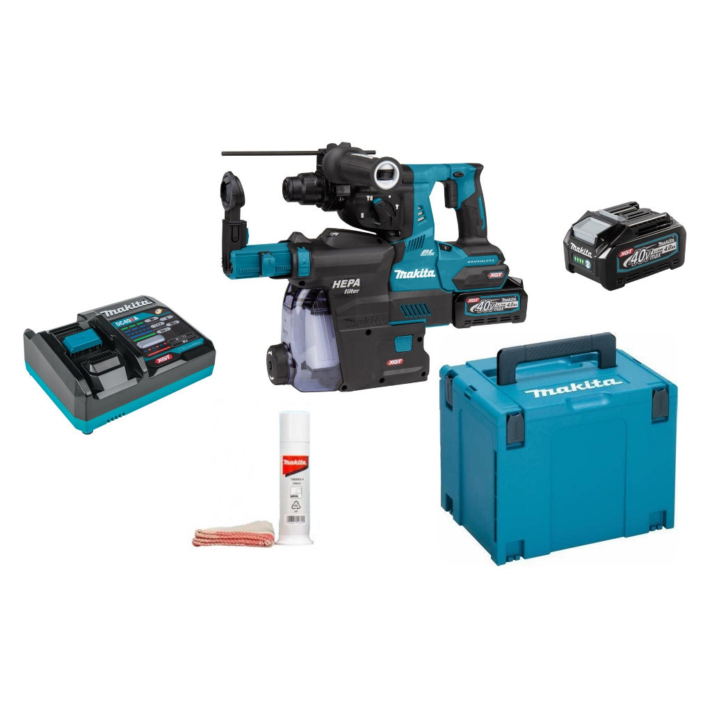 HR003GM202 充電式鎚鑽 Makita 牧田 雙電 錘鑽 DX12 集塵器 電鑽 HR003GZ | 蝦皮購物