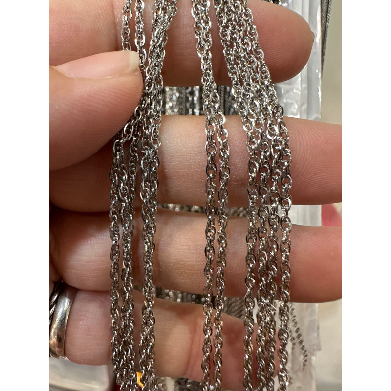 遇見~粗款鋼鍊1 佛牌鍊 項鍊 鋼鍊 鋼鏈 鈦鋼 不生鏽 不鏽鋼鏈條 可戴著洗澡 | 蝦皮購物