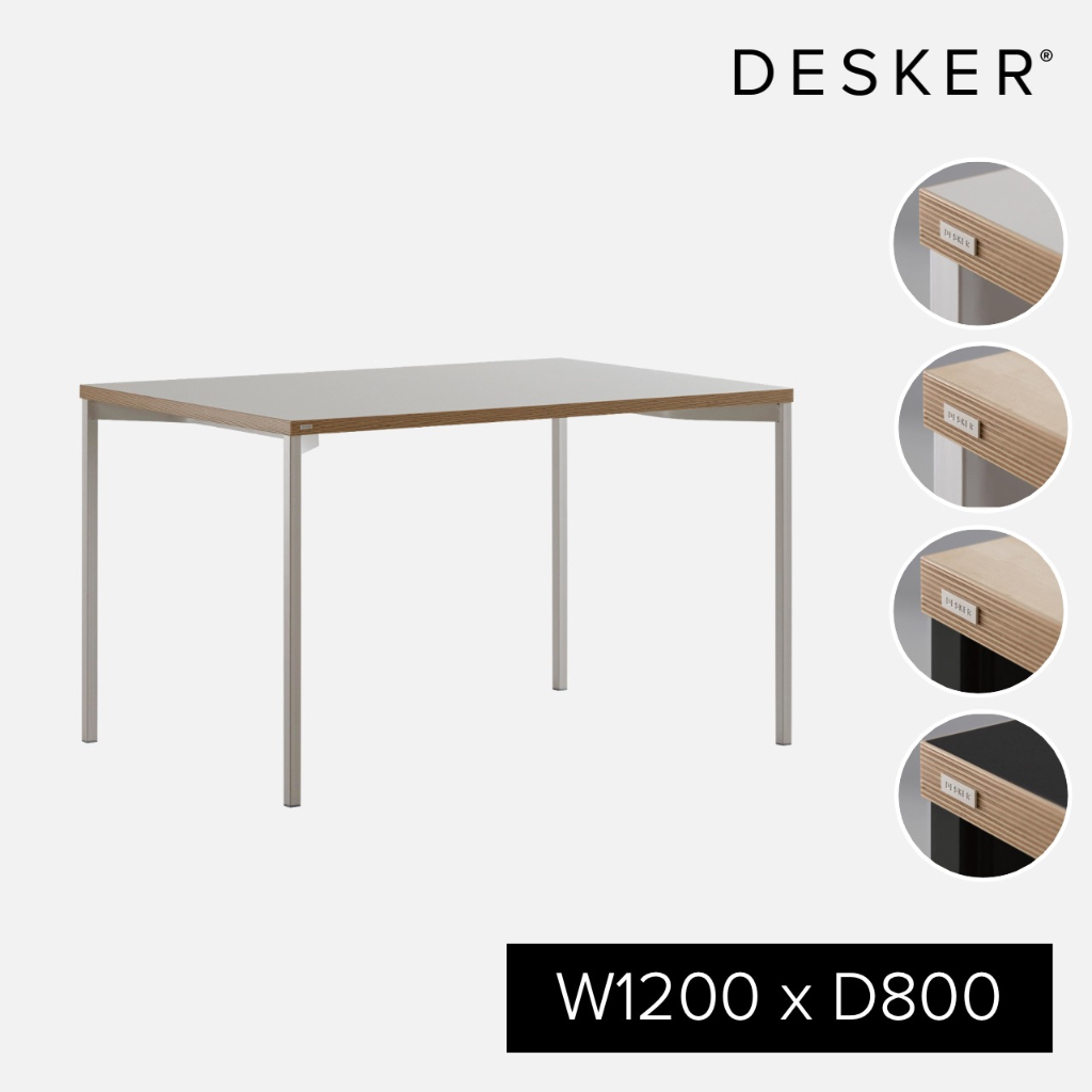 【韓國DESKER】BASIC DESK 1200型 基本型書桌 120*80cm｜官方旗艦館 | 蝦皮購物