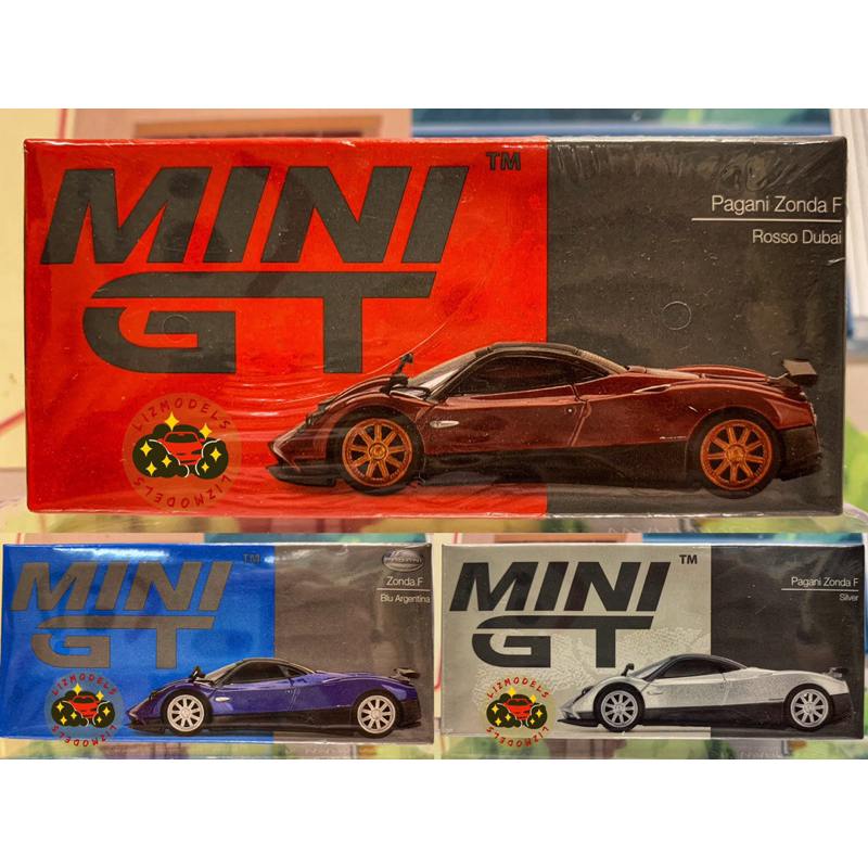 🔅里氏模型車 MINI GT 305 382 408 Pagani Zonda F 風神 帕加尼 合金模型車 | 蝦皮購物