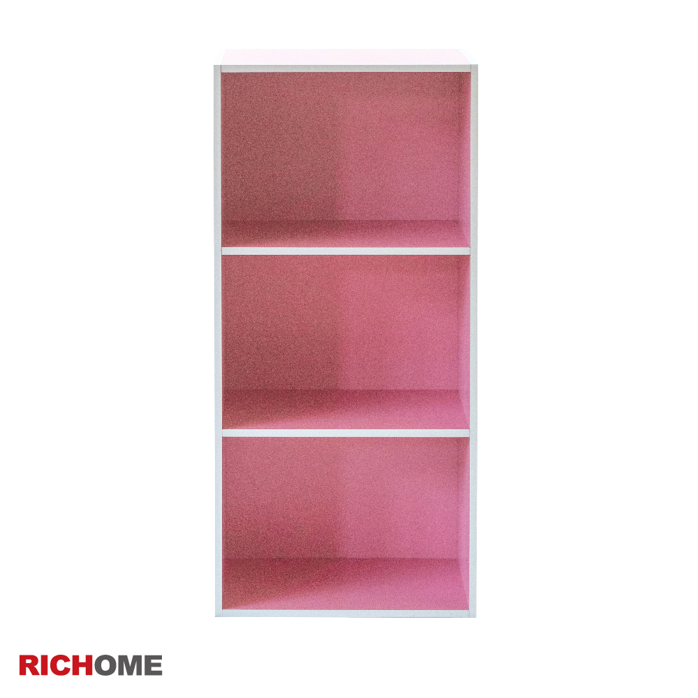 RICHOME 福利品 BO-367 赫蒂三層空櫃 空櫃 三層櫃 置物櫃 衣櫃 書櫃 玄關櫃 收納櫃 書架 | 蝦皮購物