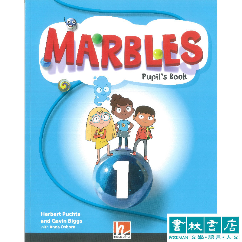 MARBLES Level 1: Pupil’s Book 兒童英文教材課本 書林獨家代理 附線上資源電子書含音檔 | 蝦皮購物