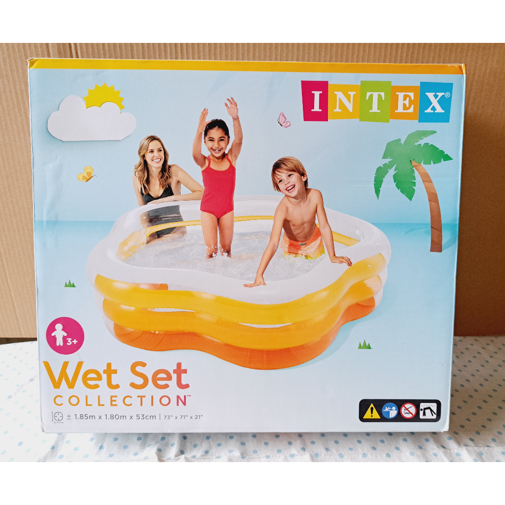 【現貨-全新品】Intex 彩虹星形泳池 185公分 X 180公分 X 53公分 好市多 Costco | 蝦皮購物