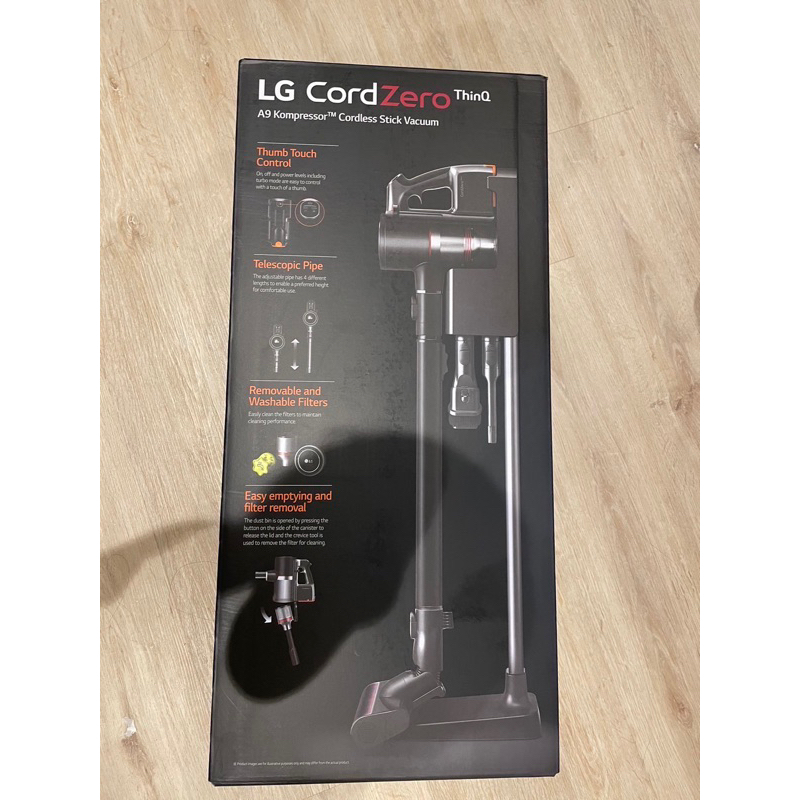 全新lg Cordzero™ A9 K系列 A9k Mop濕拖無線吸塵器 鐵灰色 蝦皮購物