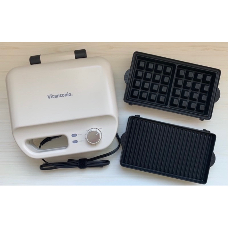 現貨在台 日本代購Vitantonio[VWH-50-R/I]鬆餅機 附格子鬆餅烤盤 帕尼尼烤盤 有定時功能/台北可面交 | 蝦皮購物