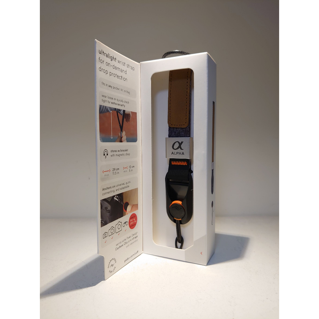 [全新] Peak Design Cuff + Sony Alpha 裝潮流相機手腕帶 象牙灰 | 蝦皮購物