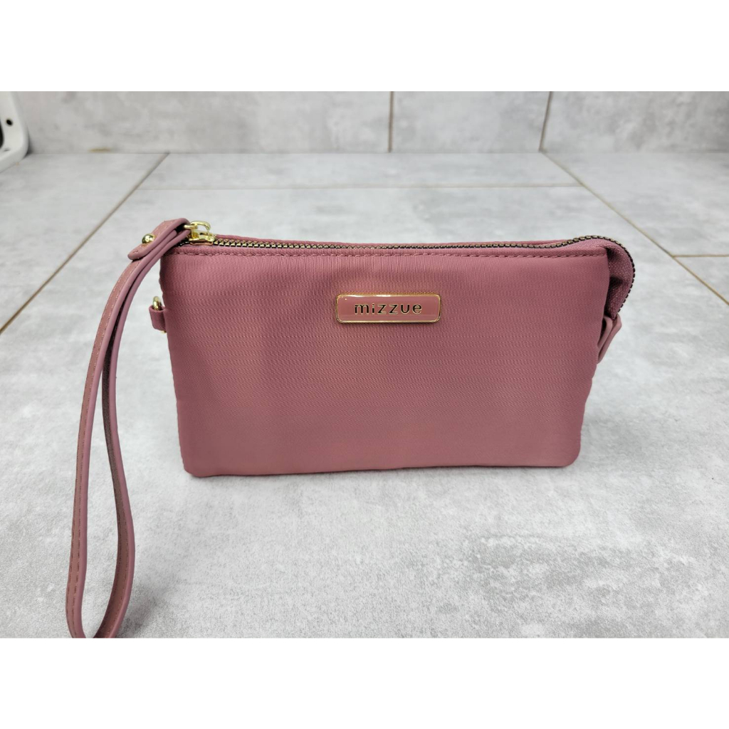 （台灣現貨）MIZZUE RS019 三層厚磅防水尼龍多功能小包 手拿包 多層包 零錢包 卡片包 長夾包 手提包 斜背包 | 蝦皮購物