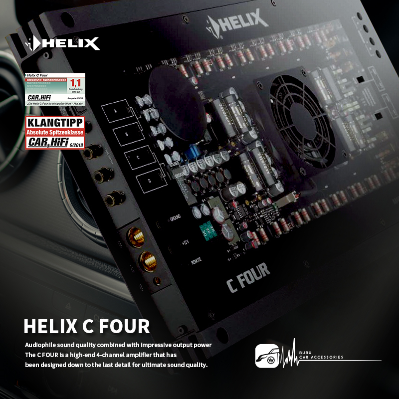 M5r【HELIX C FOUR】四聲道 Hi-end 擴大機 車載功率放大器 德國原廠公司貨 | 蝦皮購物