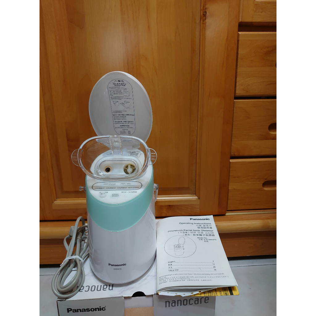 二手 Panasonic 國際牌 Eh 2473奈米離子溫冷美顏器 蒸臉器 | 蝦皮購物