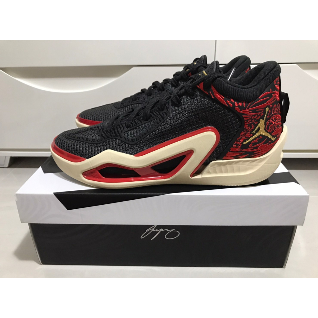 二手鞋/ NIKE JORDAN TATUM 1 ZOO 黑紅 動物園 實戰鞋 現貨 US9.5 DX6734-001 | 蝦皮購物