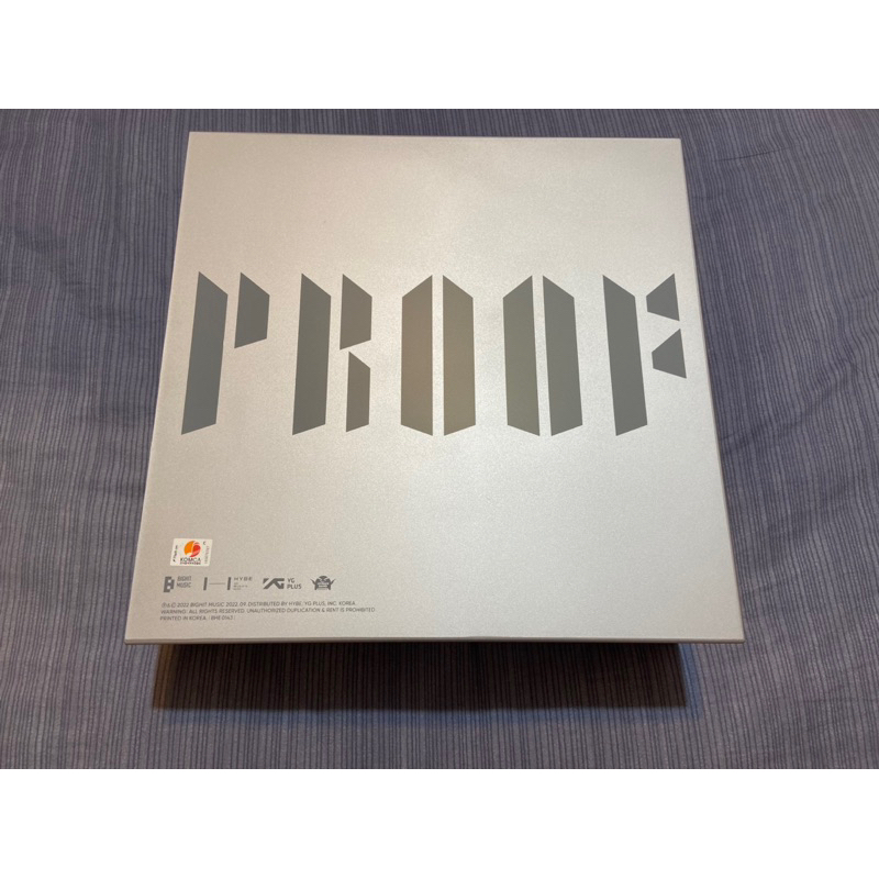 BTS Proof Collector’s edition 珍藏版 空專 防彈 正版 泰亨 柾國 智旻 碩珍 玧其 RM | 蝦皮購物