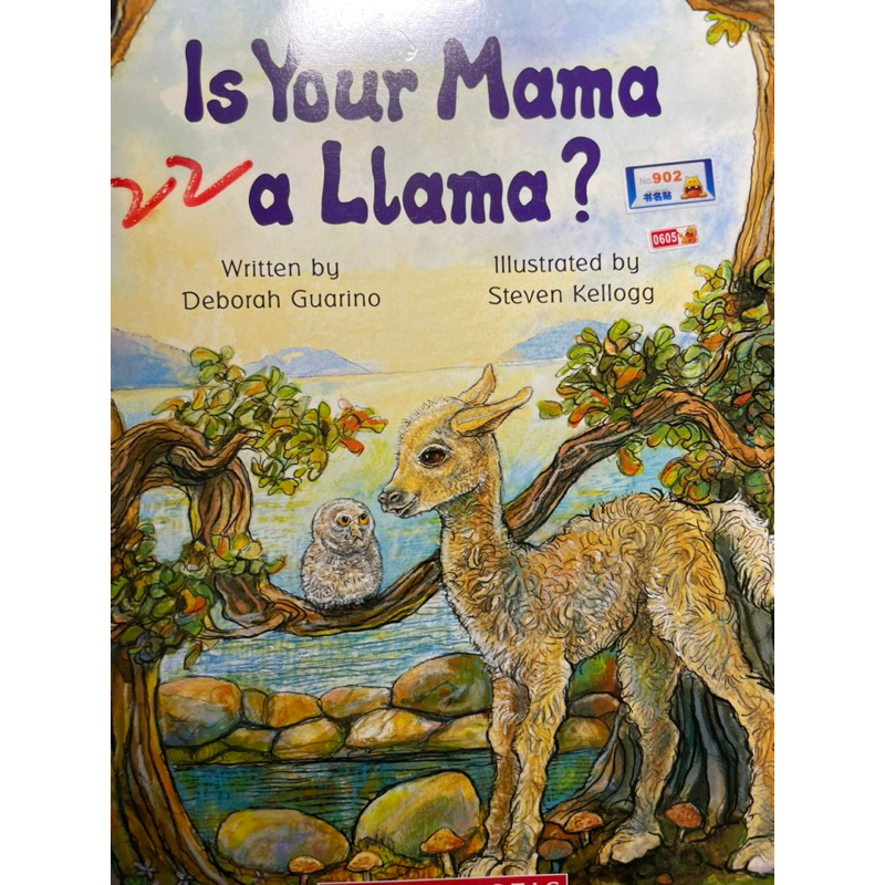 Is your Mama a Llama 1書1CD廖彩杏推薦 | 蝦皮購物