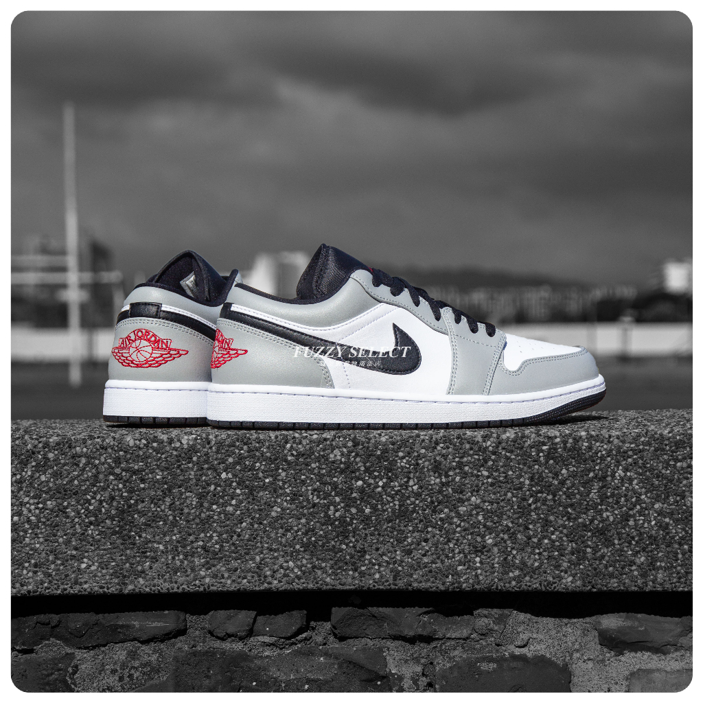 【逢甲 FUZZY】Air Jordan 1 Low Light Smoke Grey 煙灰 553558-030 | 蝦皮購物