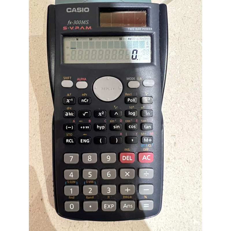 CASIO FX-300MS 科學計算機 | 蝦皮購物