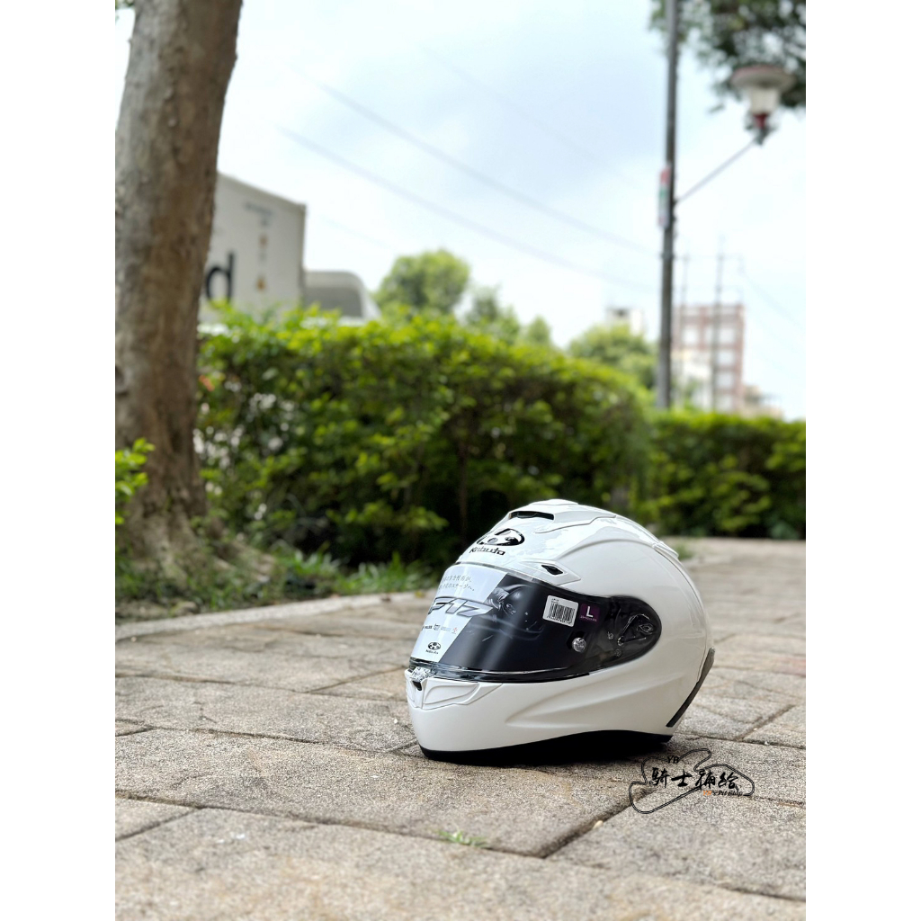 ⚠YB騎士補給⚠ OGK KABUTO F17 素色 亮白 頂級款 全罩 日本 F-17 得安 | 蝦皮購物