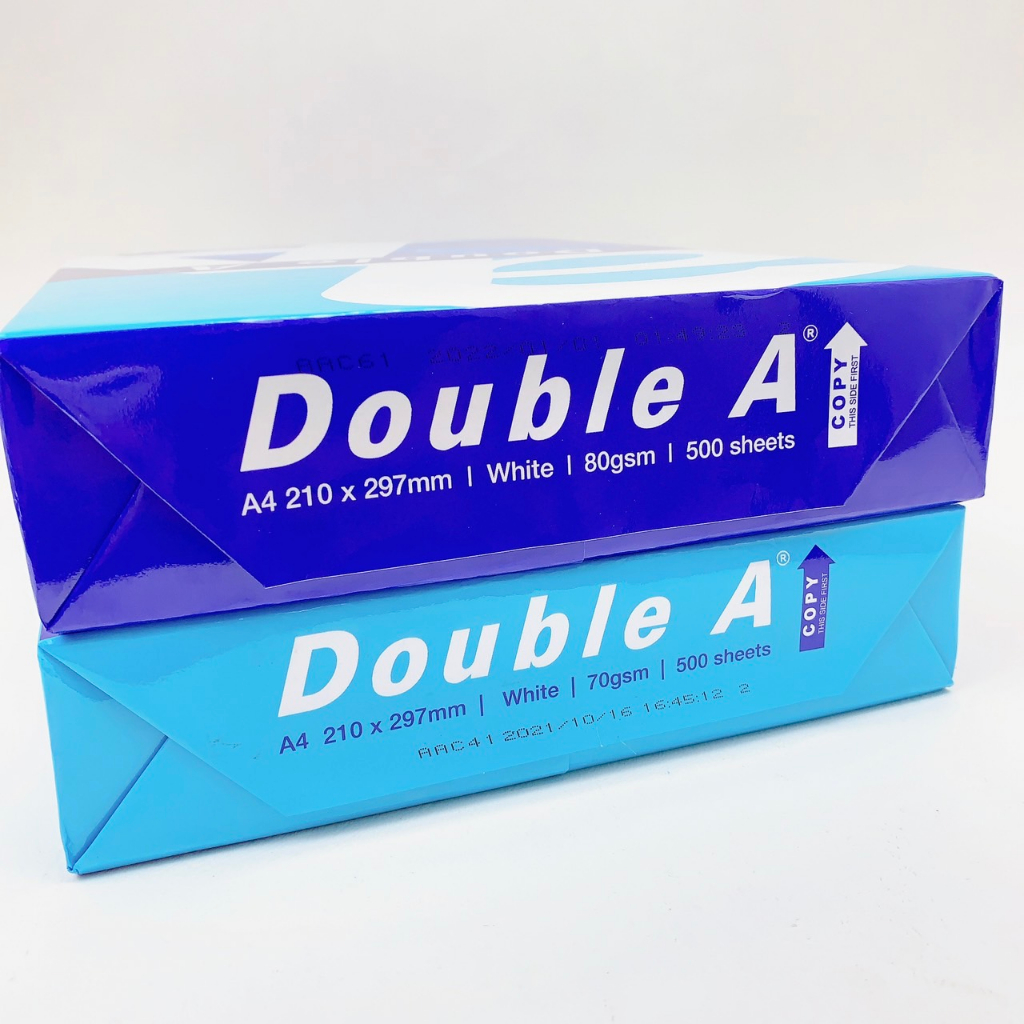 Double A 70P 80P A4紙 FSC認證環保紙 影印紙 1包500張 超取限2包 宅配限2箱 【品華選物】 | 蝦皮購物