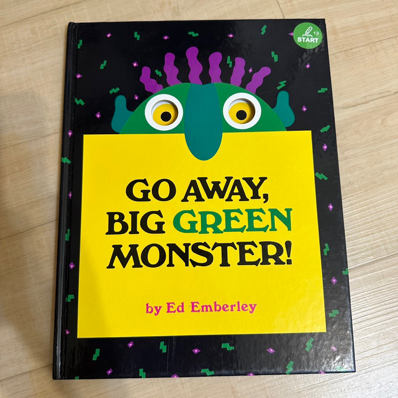 kidsread 點讀版 go away big green monster | 蝦皮購物