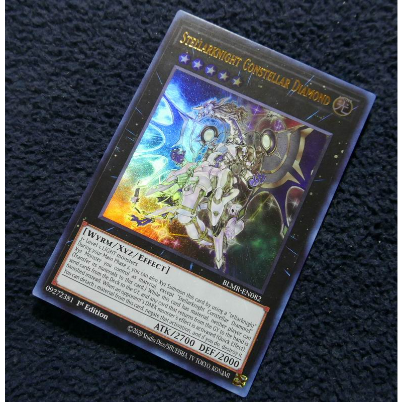 正版遊戲王 BLMR-EN082 美英1刷 金亮 星輝士 星聖鑽石X1(M/NM)=SECE-JP051 | 蝦皮購物
