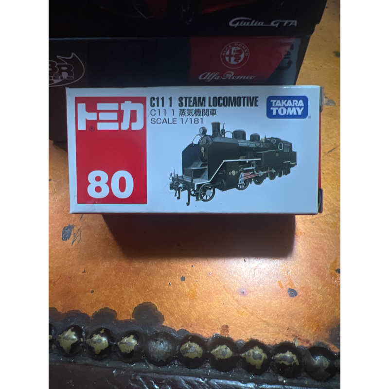 2012 日版 Tomica 未拆現貨 80 C11 1 Steam Locomotive 蒸氣火車頭 蒸機CK124 | 蝦皮購物