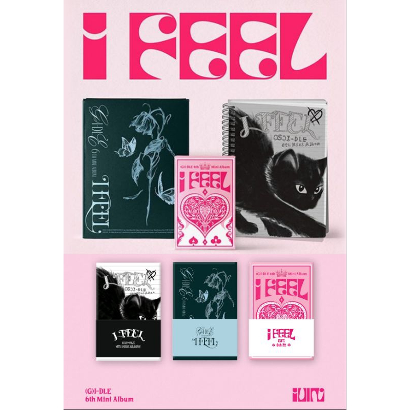(G)I-DLE 迷你6輯 [I Feel] 6th Mini Album 一般專 POCA專 電子專 全新未拆專 | 蝦皮購物