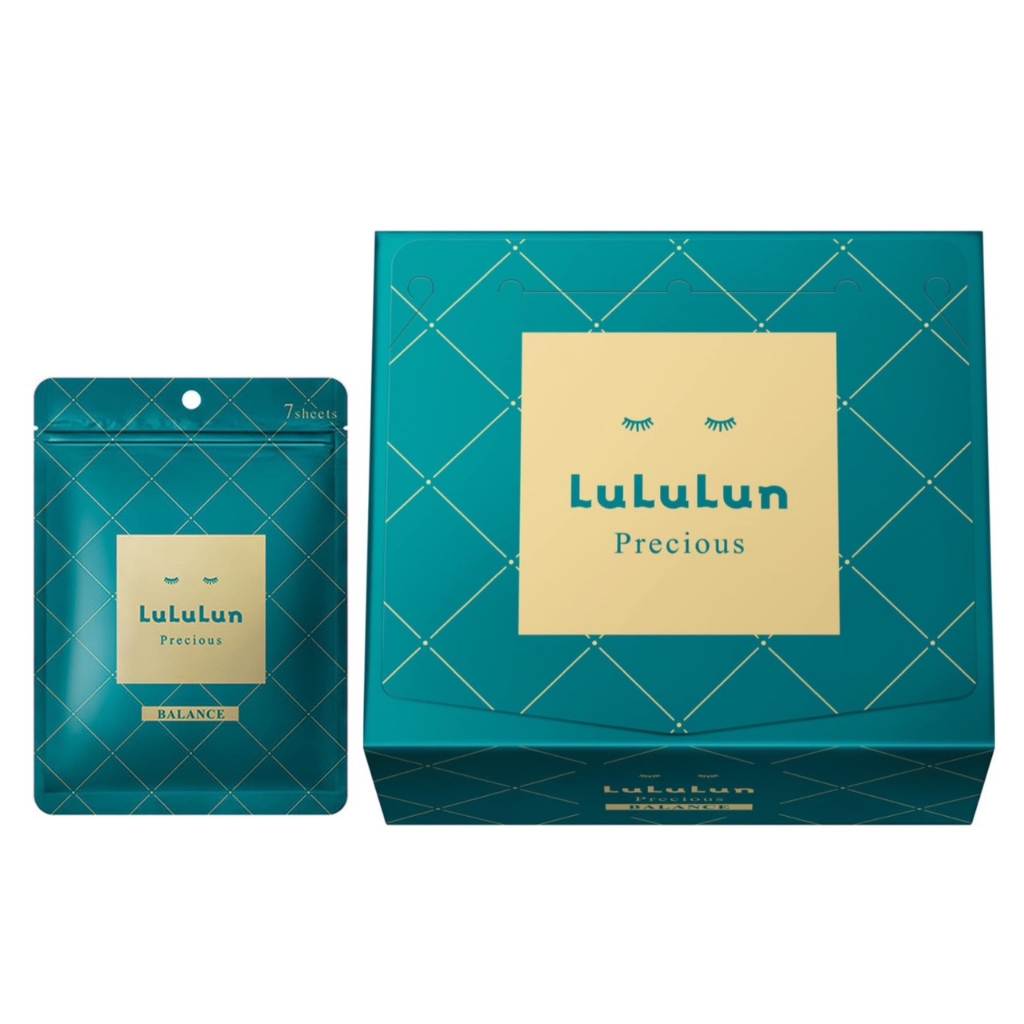 LuLuLun Precious 32片綠色保養面膜 帷幔 face mask BALANCE | 蝦皮購物