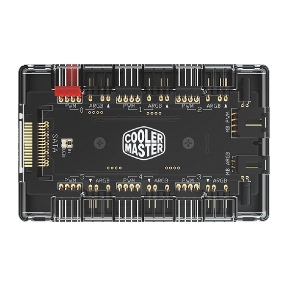 Cooler Master 酷碼 ARGB & PWM HUB 1分6 集線器 | 蝦皮購物