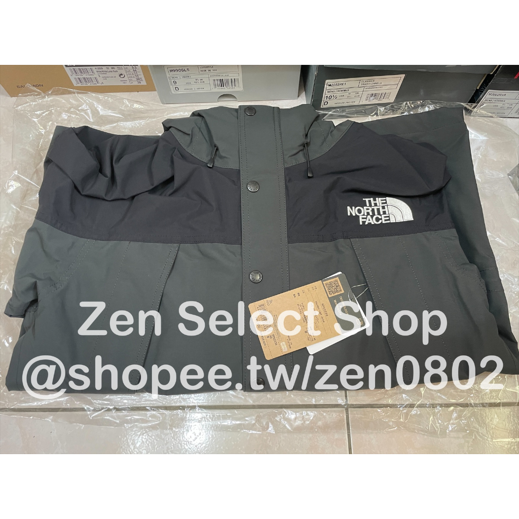 [現貨]The North Face Mountain Light Jacket 鐵灰 防水 日版 NP62236 AG | 蝦皮購物