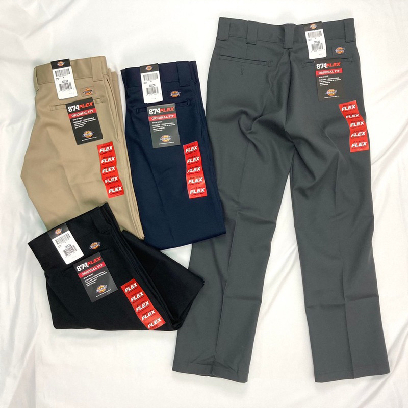Dickies 874 Flex W34*L32 黑/灰 | 蝦皮購物