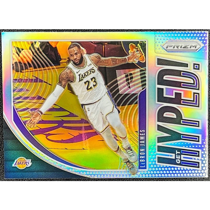 NBA 球員卡 Lebron James 2019-20 Prizm Get Hyped Prizms 銀亮 | 蝦皮購物