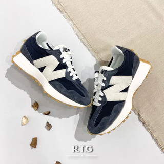 【RTG】零碼 NEW BALANCE 327 MS327KB1 黑灰 焦糖底 復古 N字鞋 休閒 US5/23CM | 蝦皮購物