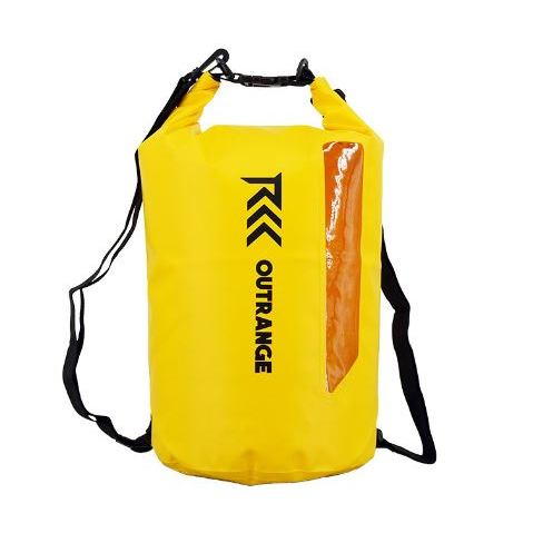 【OUTRANGE】 乾濕分離防水包 15L 雙肩 可拆式背帶 防水袋 漂流袋 防水桶包 遊泳包 沙灘 溯溪 潛水 登山 | 蝦皮購物