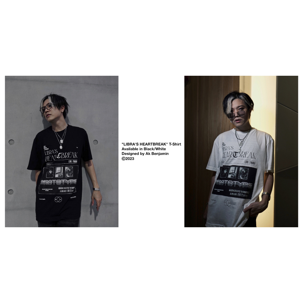 Ak Benjamin - 「LIBRA'S HEARTBREAK」2021-22 LIVE SHOWS 巡迴紀念T | 蝦皮購物