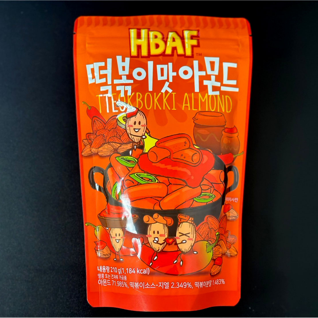 台灣現貨 大包 HBAF 190g 210g 韓國杏仁 大包 中包 40g大隨身包 多種口味! 杏仁果 花生 | 蝦皮購物