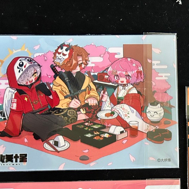 大妖怪 羅森 LAWSON 相片卡 相卡 nqrse Arisakaaa だるまいずごっど なるせ 日本合作 徽章 胸章 | 蝦皮購物