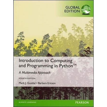 [東華~書本熊] Introduction to Computing and Programming in Python 4/e Global Edition 9781292109862 | 蝦皮購物
