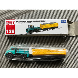 （現貨1）Tomica 128 Mercedes-Benz UNIMOG DUAL MODE VEHICLE | 蝦皮購物