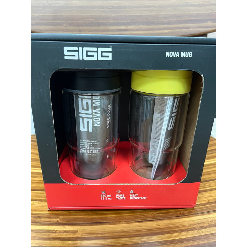 💗七小福💗 SIGG 雙層玻璃水杯兩件組 （128552） | 蝦皮購物