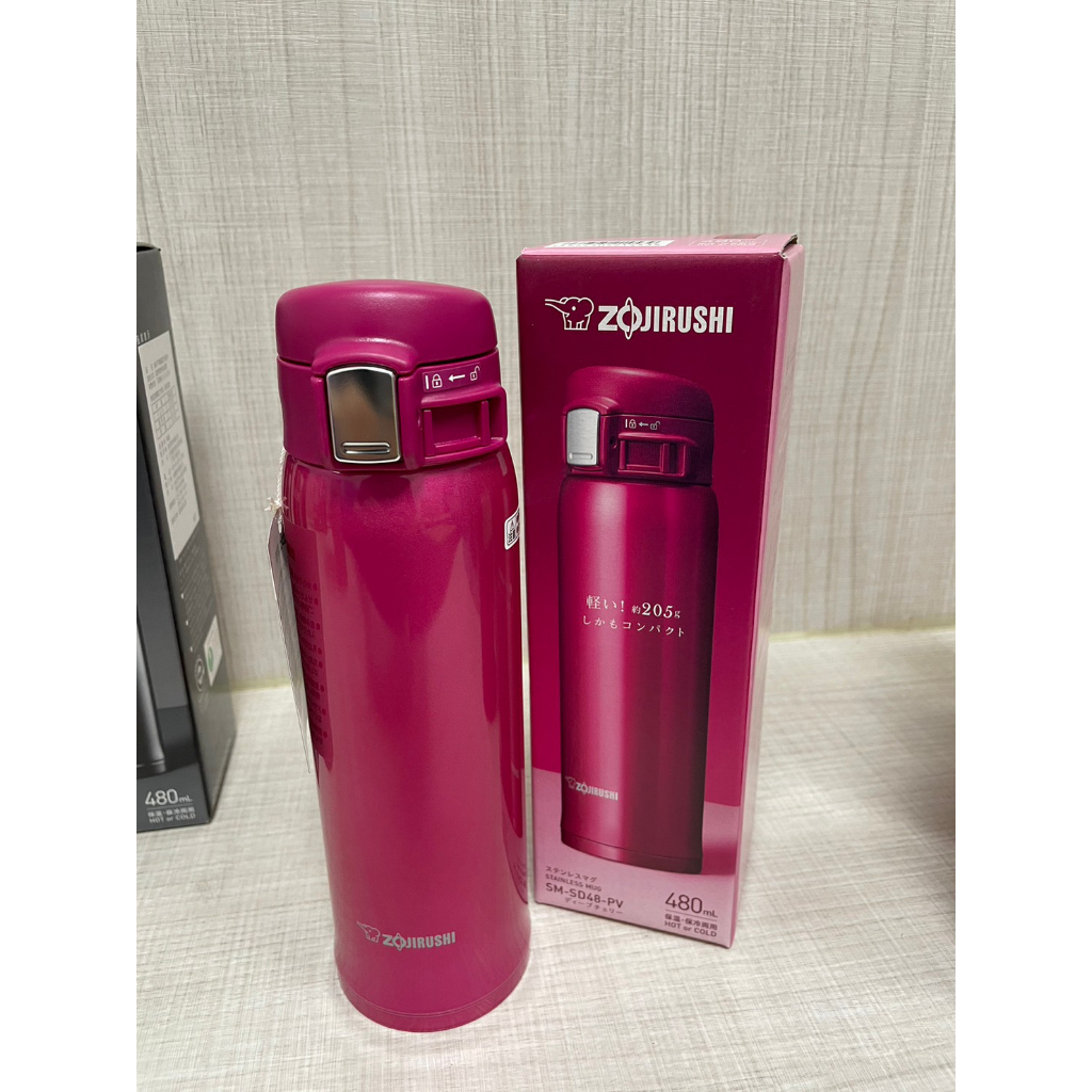 象印 Zojirushi 【 SM-SD36 】360ml 超輕量OneTouch不鏽鋼真空保溫瓶.~保溫杯 | 蝦皮購物