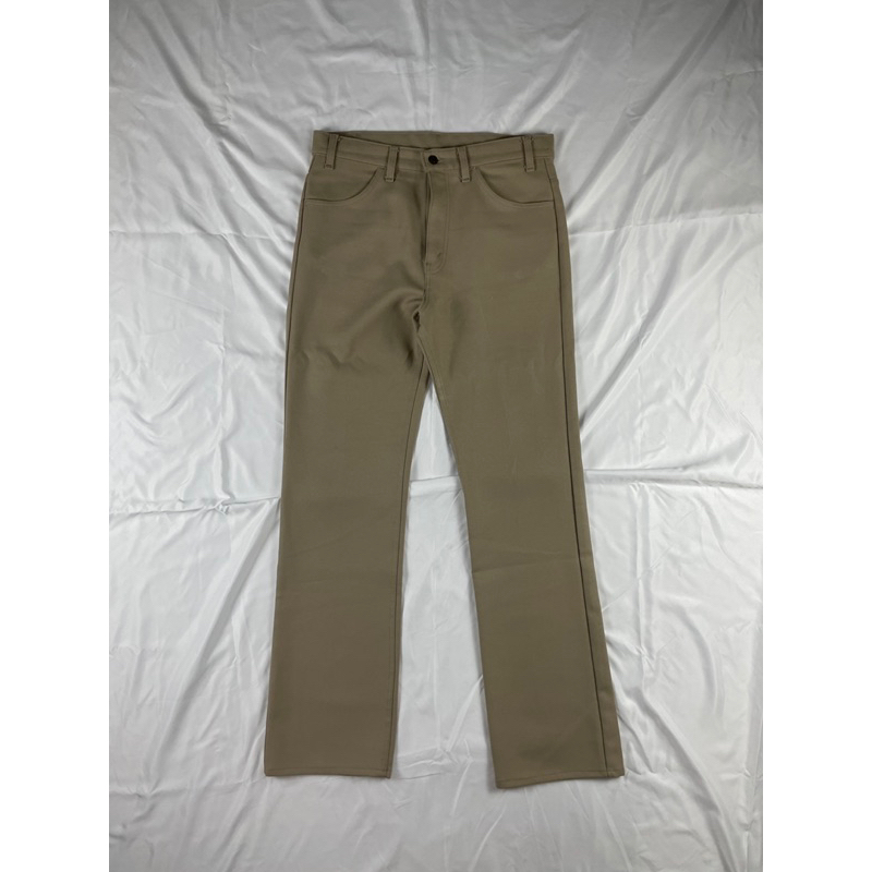 Levi’s 517 Polyester 34x34 復古靴型 Chino pants 喇叭褲 made in usA | 蝦皮購物