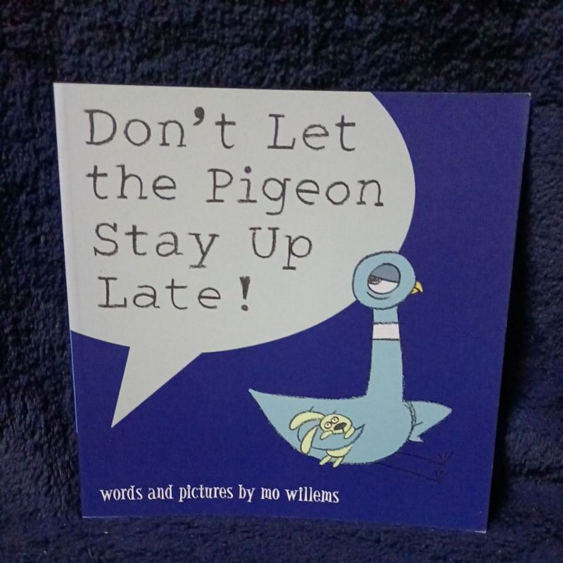 英文童書 Don’ Let the Pigeon Stay Up Late！ | 蝦皮購物